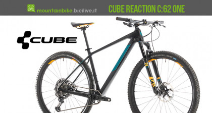 CUBE Reaction C:62 ONE: mountain bike in carbonio da XC